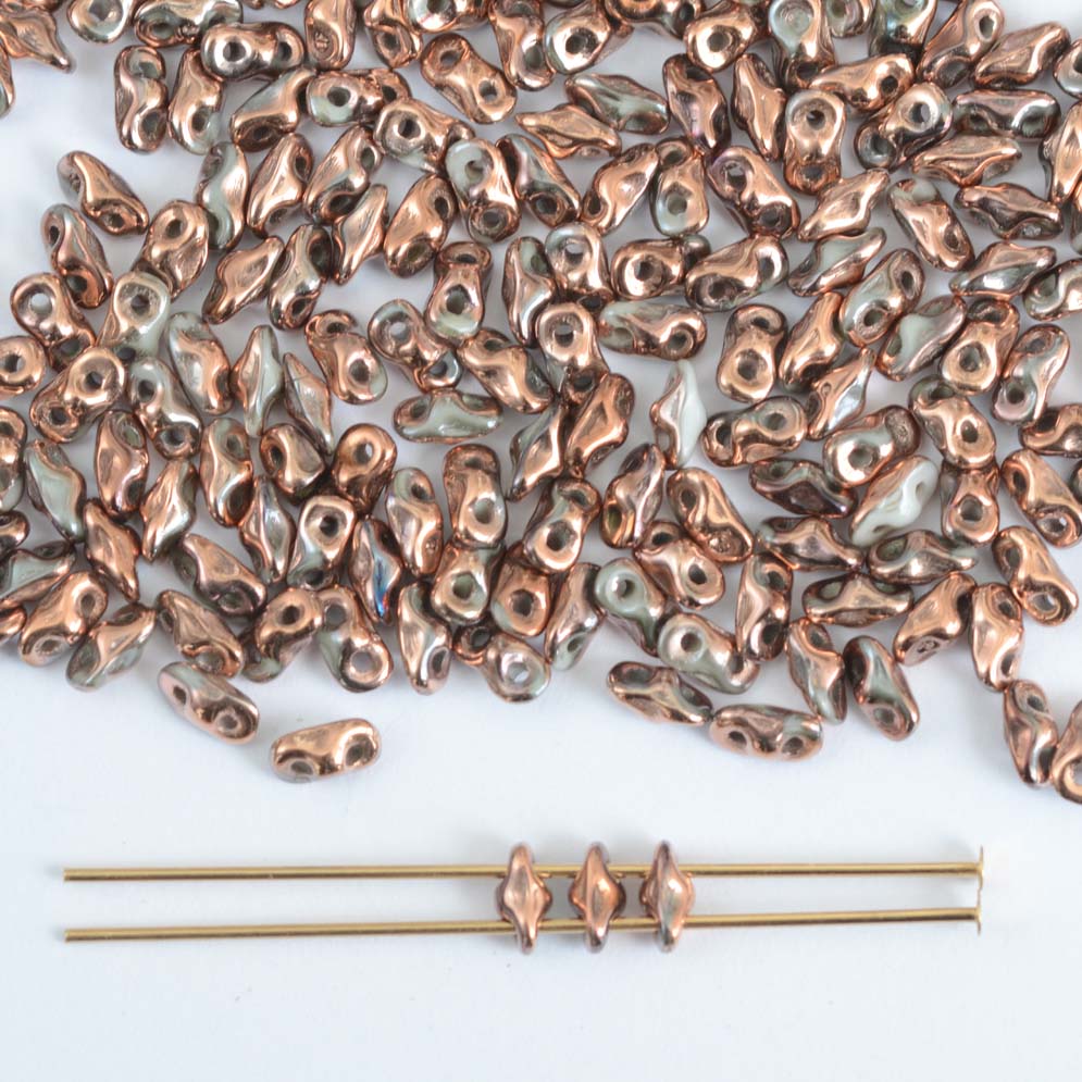 Super8 Gold Chalk Apollo Capri "Full" 03000-26440 Czech Glass Bead x 5g ...